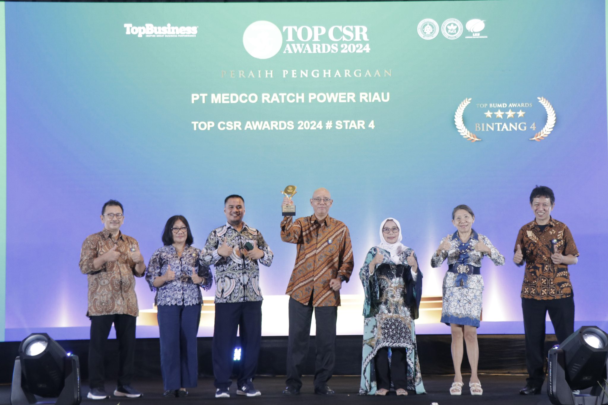 Medco Power Wins Top CSR Award - Medco Power Indonesia